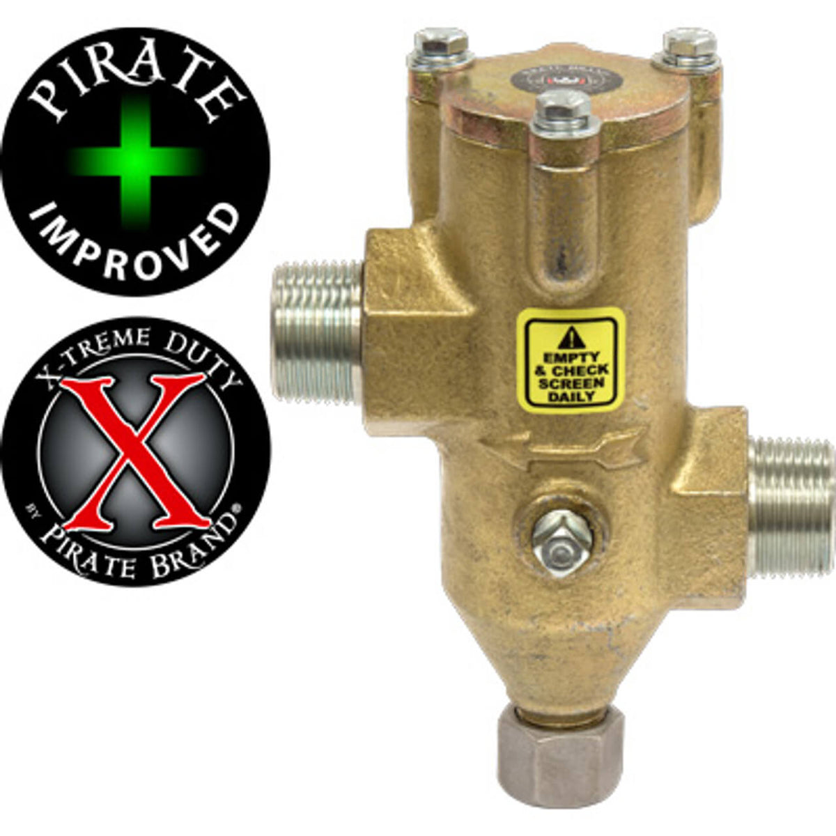 Abrasive Trap II 1" Complete – X-TREME DUTY™ Heavy-Duty Trap Assembly ...
