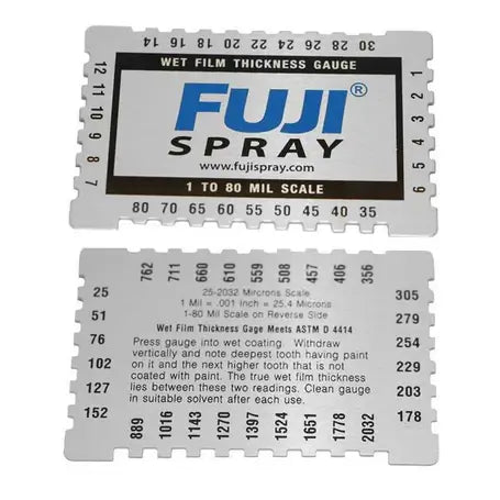 Fuji Spray 3074 Wet Film Gauge – Paint Thickness Measurement Tool ...
