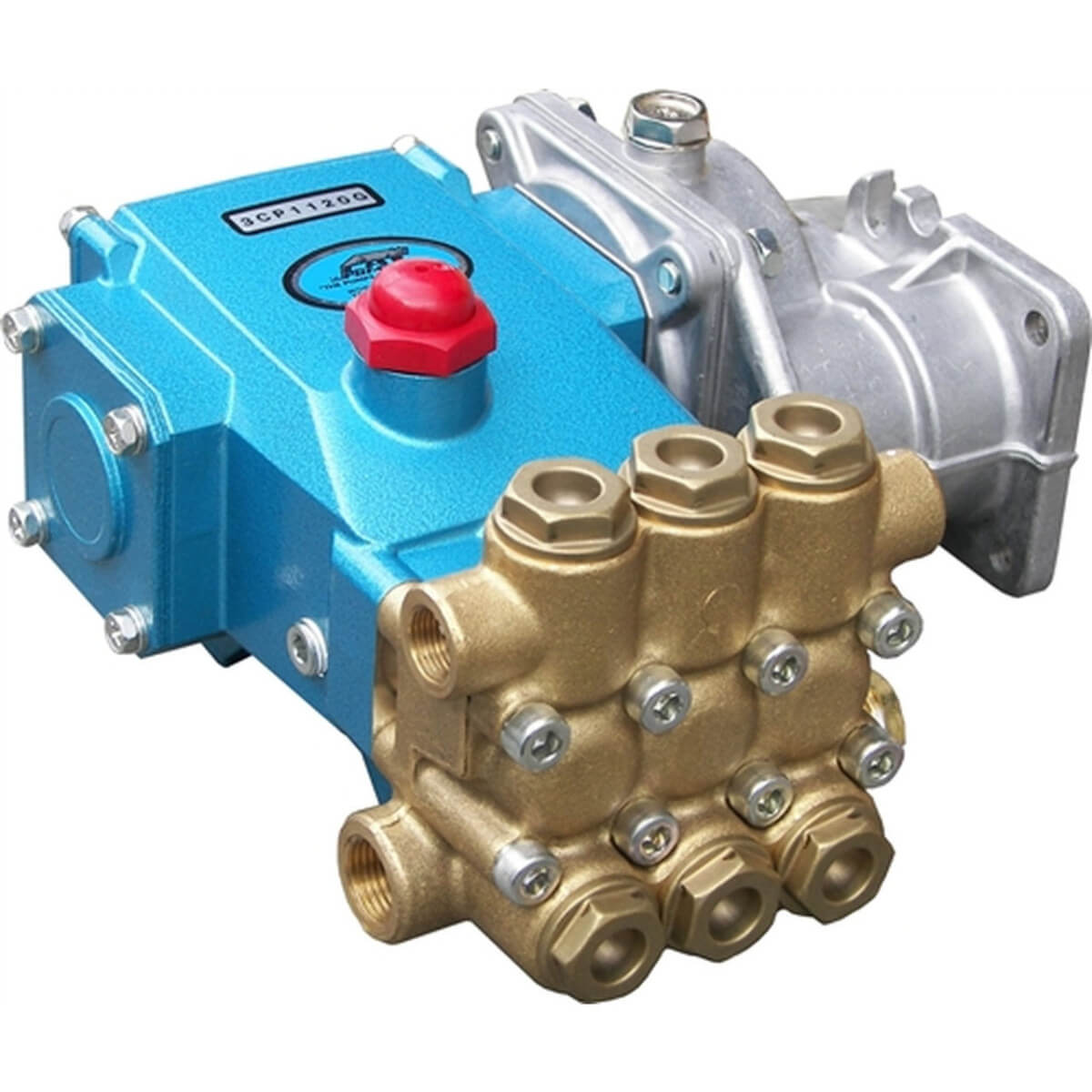 Cat Pumps 3CP1120G Triplex Pump with Gearbox – 3.5 GPM @ 2200 PSI, 142 ...