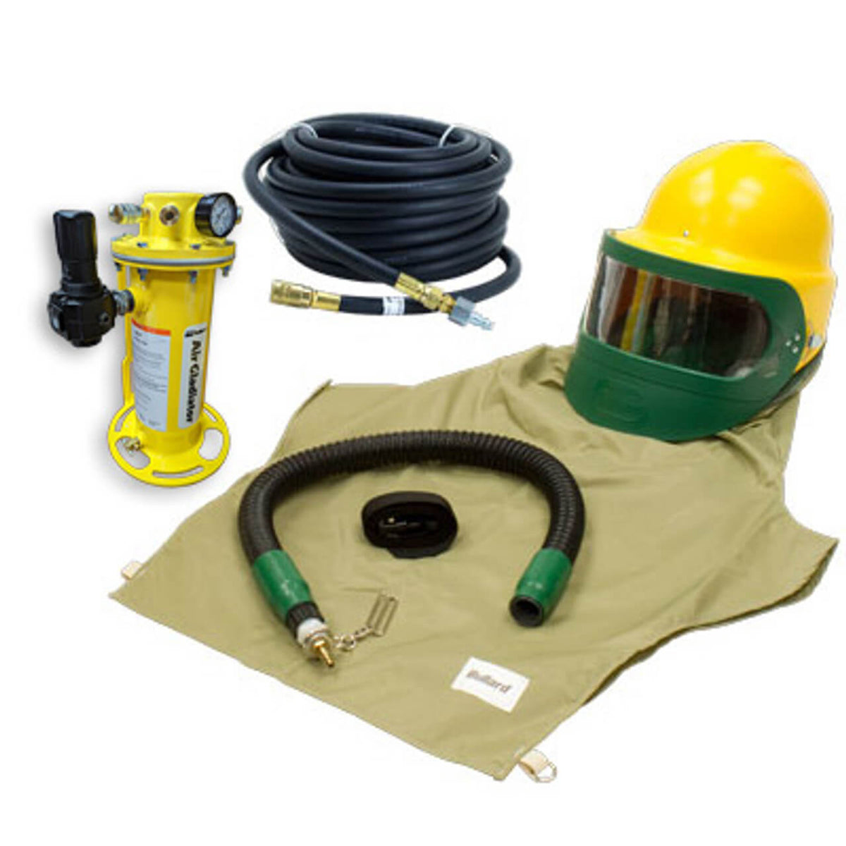 Bullard 88VX Compressed Air Respirator Package – Type CE, 28″ Cape (46 ...