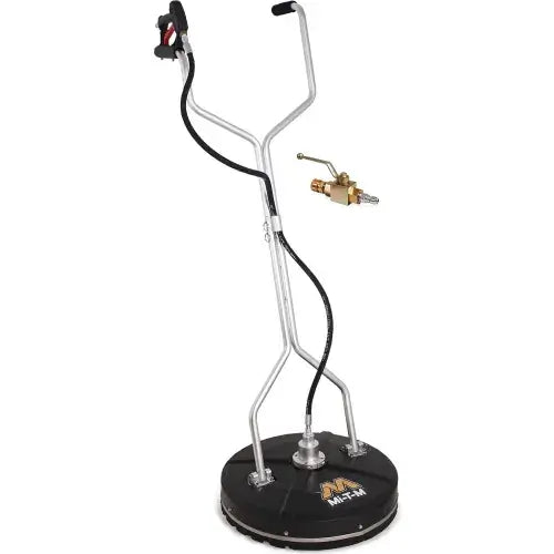 Mi-T-M 20" Rotary Surface Cleaner with Shut-Off Valve, Steel, 2 Nozzle ...
