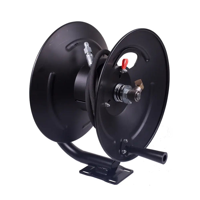 100' High Pressure Hose Reel Kit with Whip Hose — GeneralSprayers