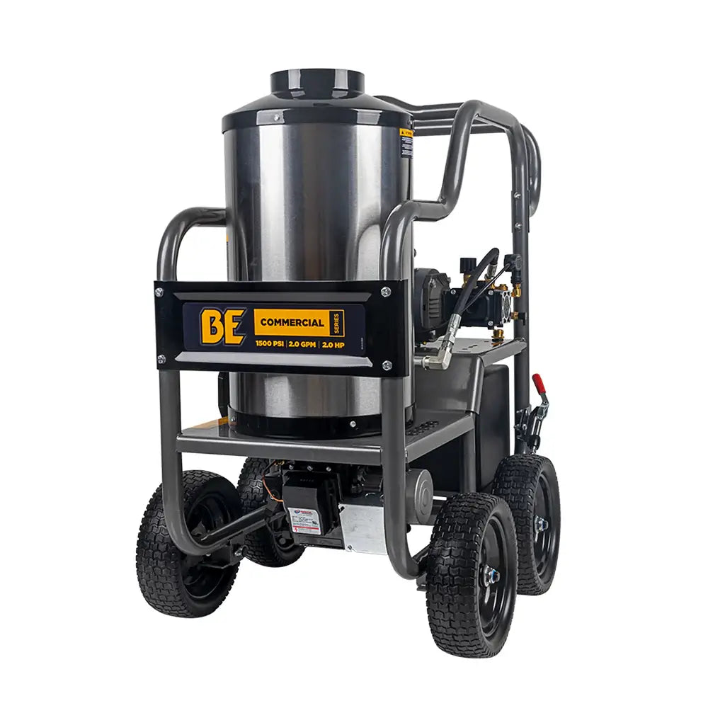 BE Power 1,500 PSI 2.0 GPM Hot Water Electric Pressure Washer – TechTo ...