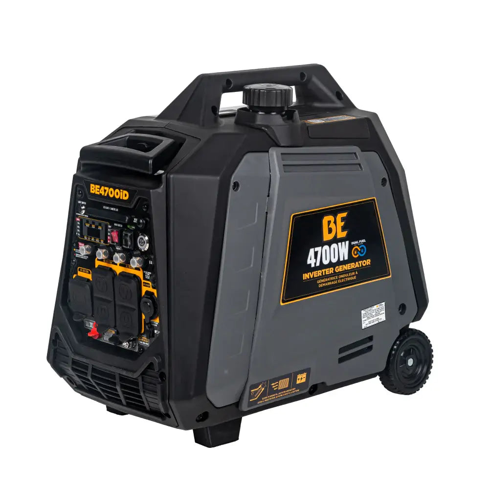 BE Power 4,700 Watt Dual-Fuel Digital Inverter Generator – BE4700ID ...
